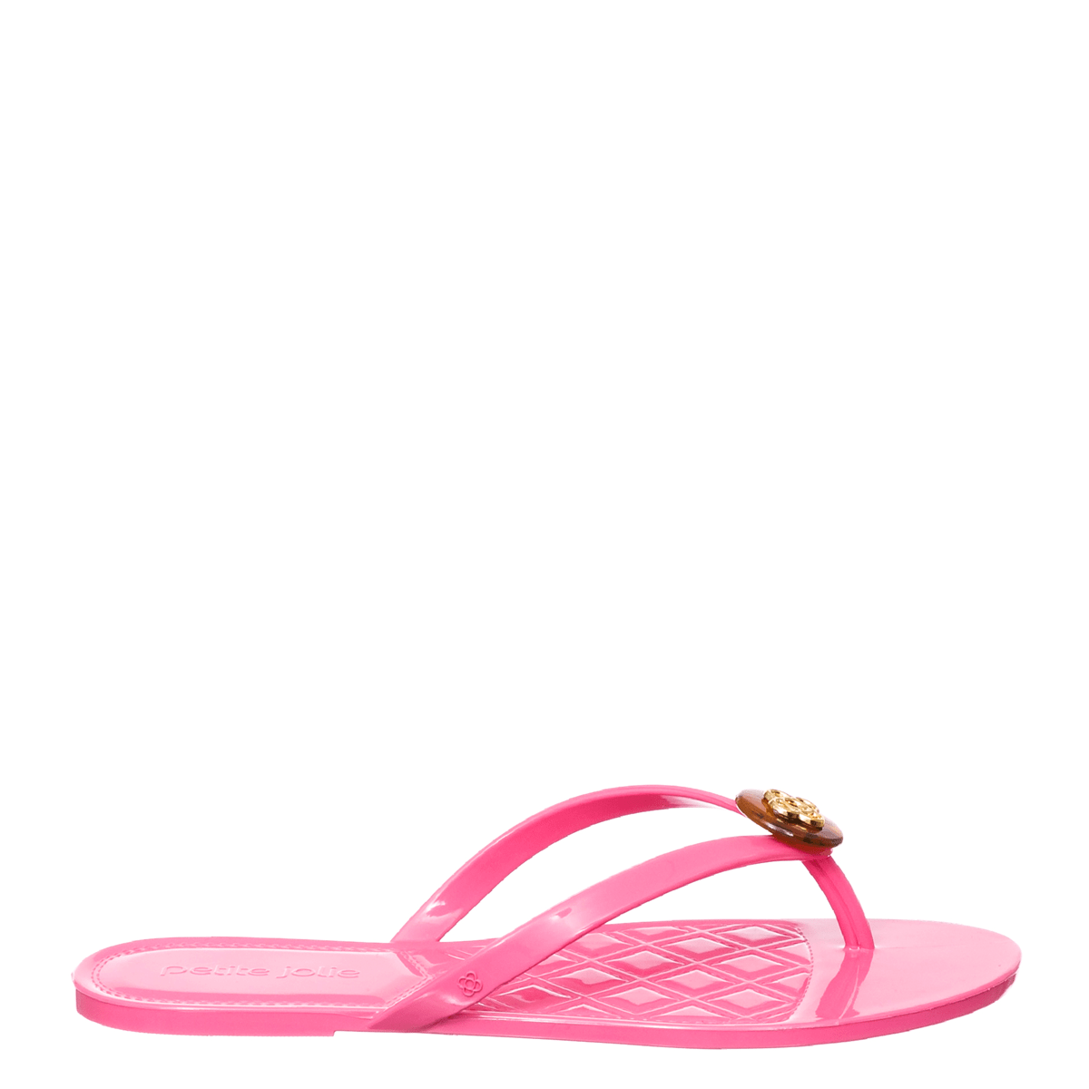 Chinelo Rosa Neon/Onça PJ5842 34